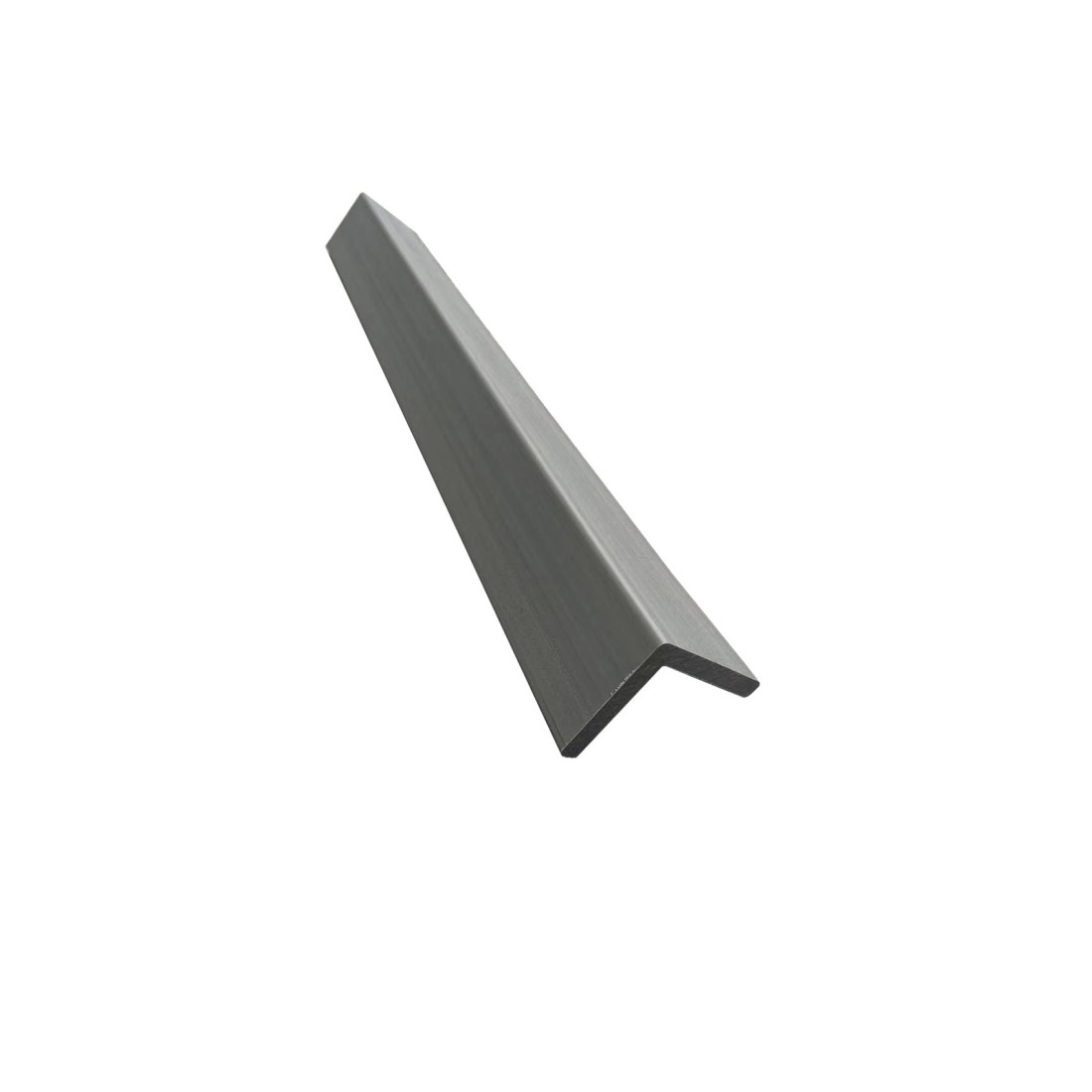 Misty Wood 2.5m Slatted Composite Cladding Acoustic Wall L Trim