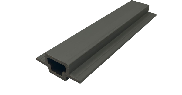 Misty Wood 2.5m Slatted Composite Cladding Acoustic Wall Connector Piece