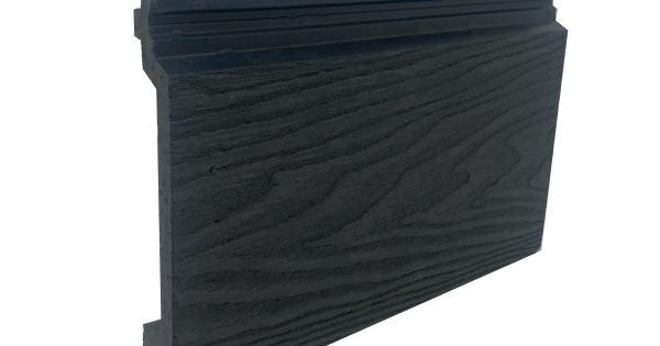 ClickClad Charcoal 3.6m Woodgrain Composite Cladding
