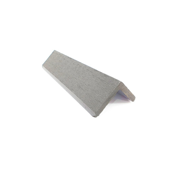 Slate 3.6m Composite Edging Trim 50mm L Shaped