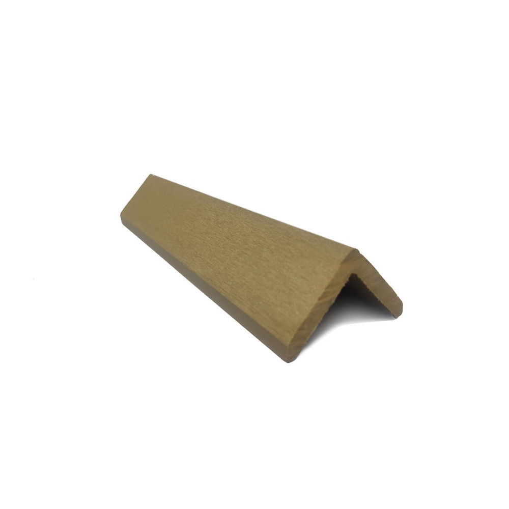Maple 3.6m Composite Edging Trim 50mm L Shaped
