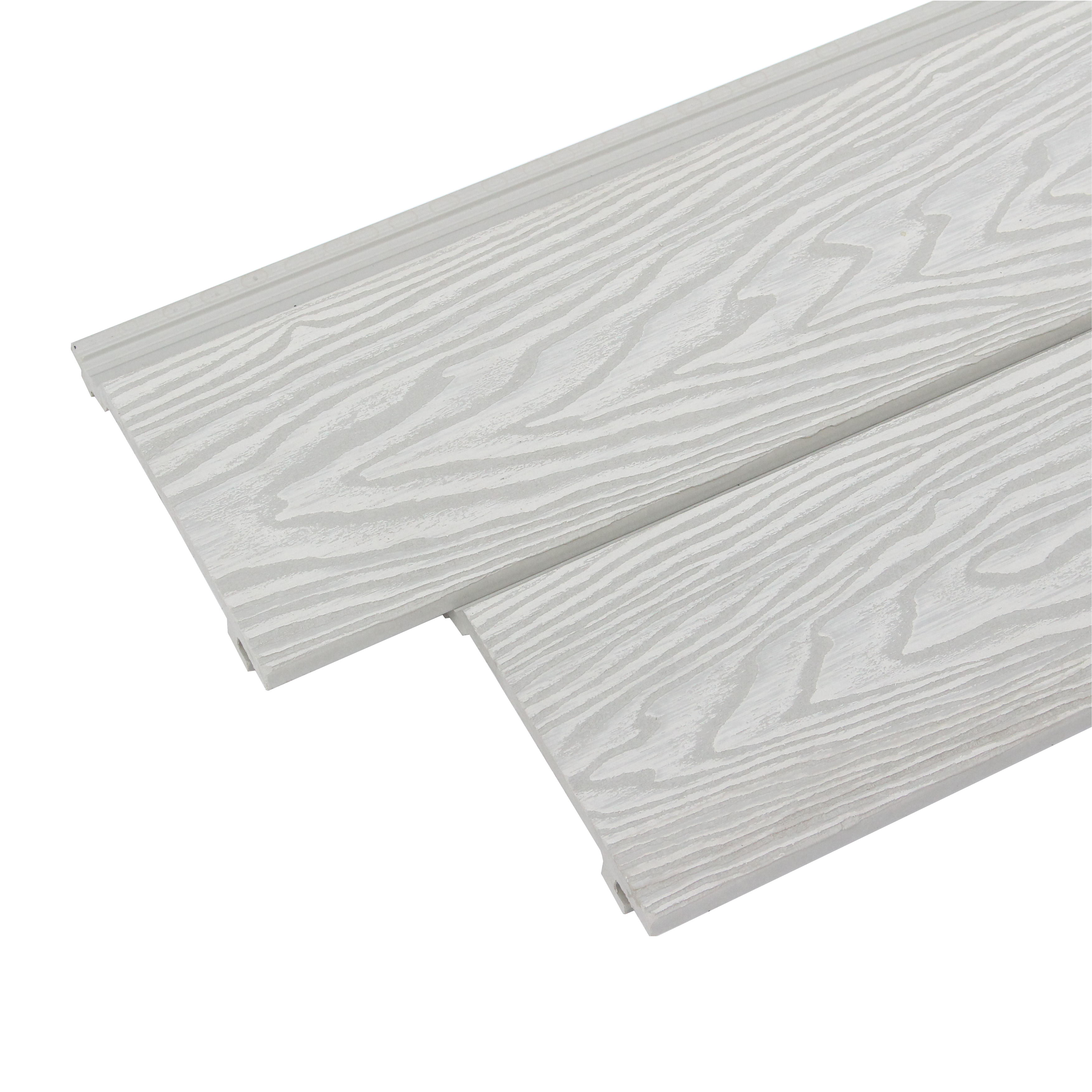 ClickClad Ash Grey 3.6m Woodgrain Composite Cladding