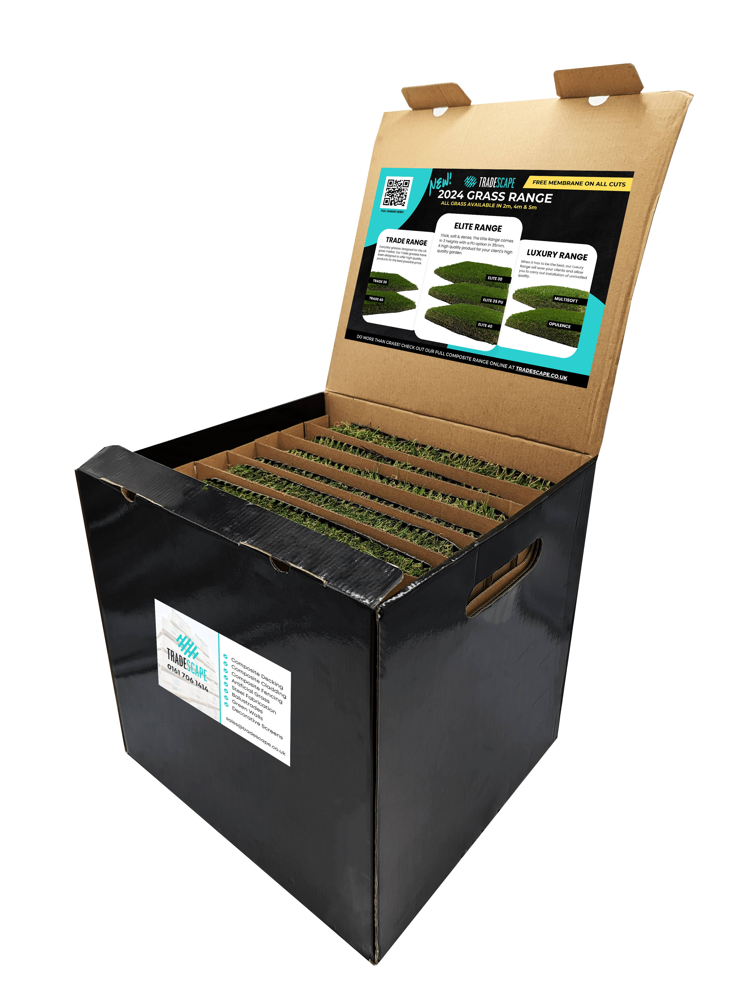 Artificial Grass Sample 'Project Box'