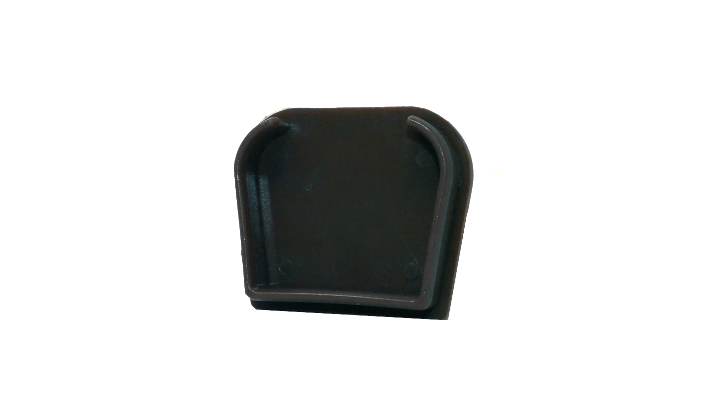 VersaFence Retrofit Aluminium Insert Cap - Anthracite For Concrete Posts
