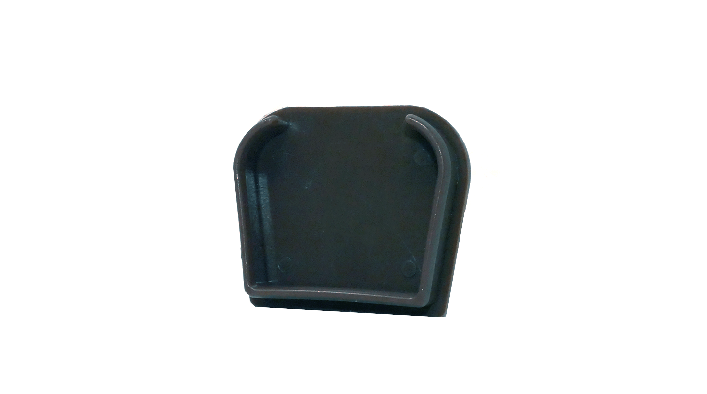 VersaFence Retrofit Aluminium Insert Cap - Slate For Concrete Posts