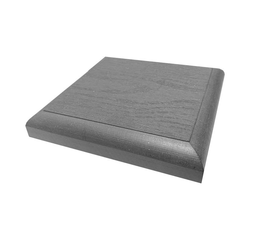 Grey Post Cap for Composite Decking