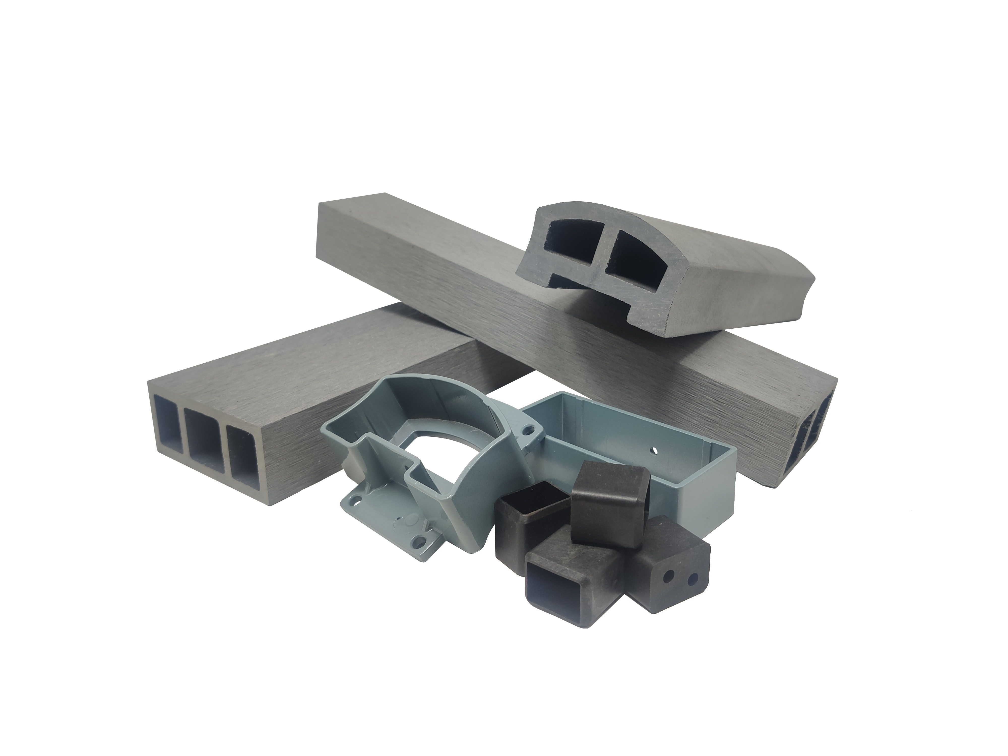 Grey Composite Balustrade Kit for Composite Decking