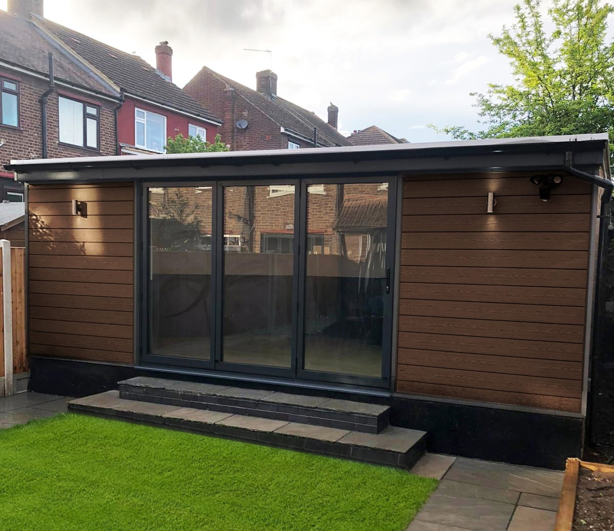 ClickClad Oak 3.6m Woodgrain Composite Cladding
