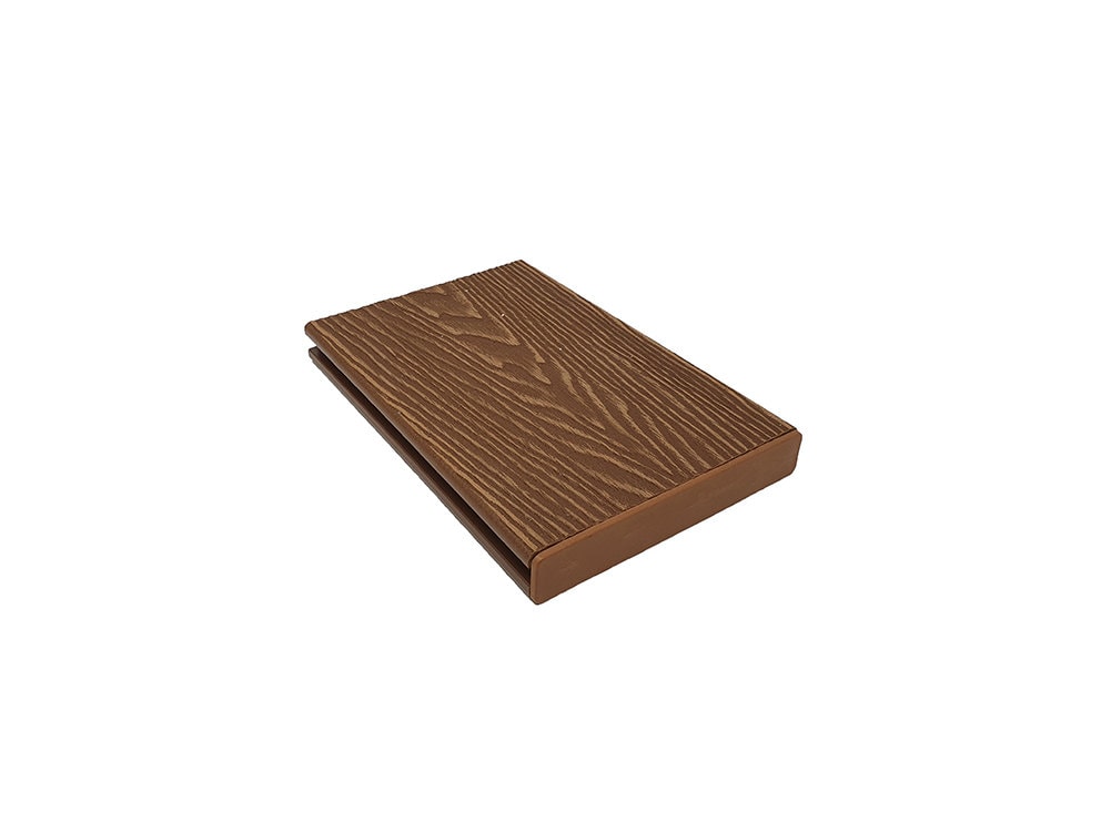 Teak Composite Decking End Cap